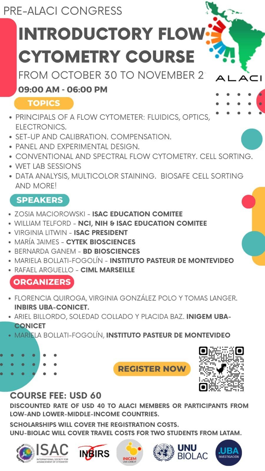 alaci 24 – Pre-congress courses – ALACI